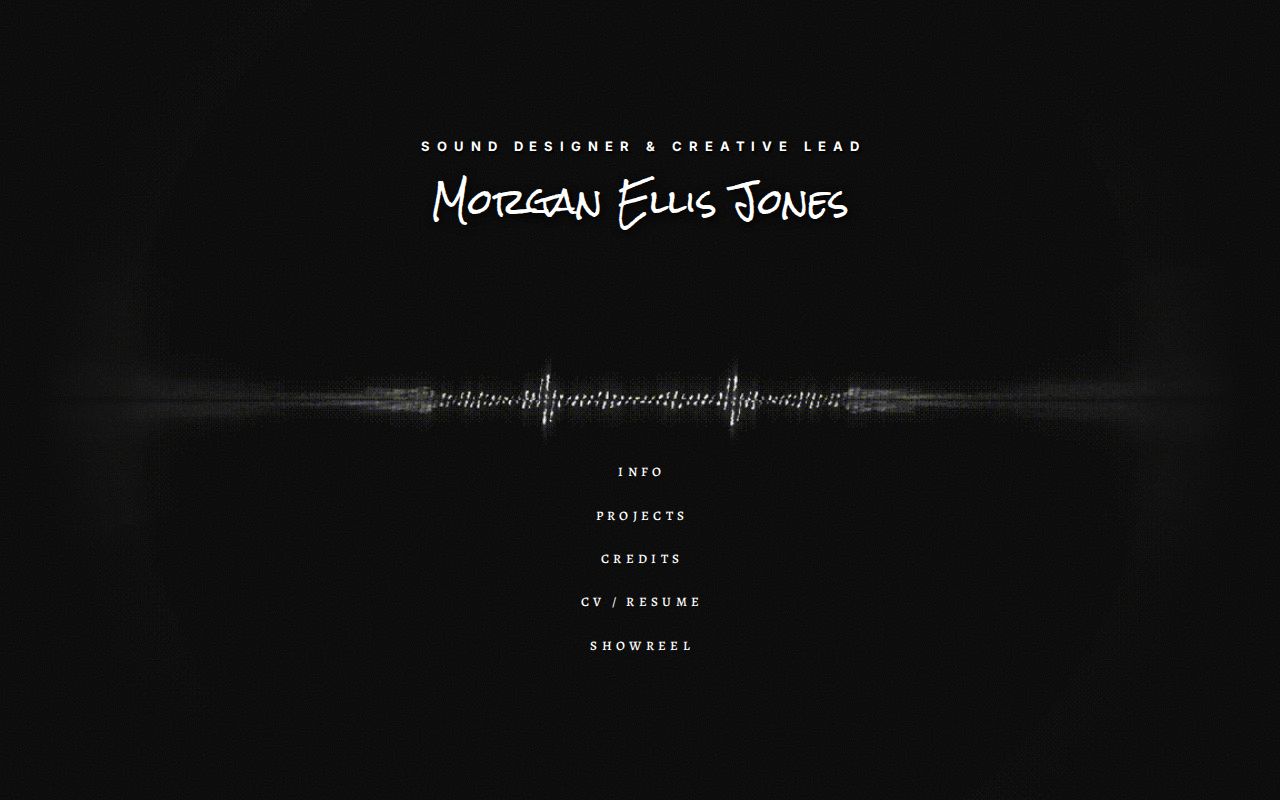 Morgan Ellis Jones Audio